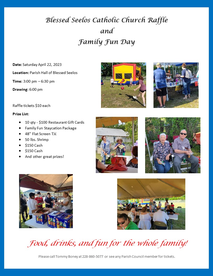 2023_Seelos_FFD – Blessed Francis Xavier Seelos Biloxi, MS